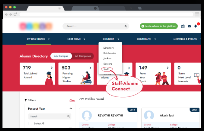 Univariety | Staff-Alumni Connect